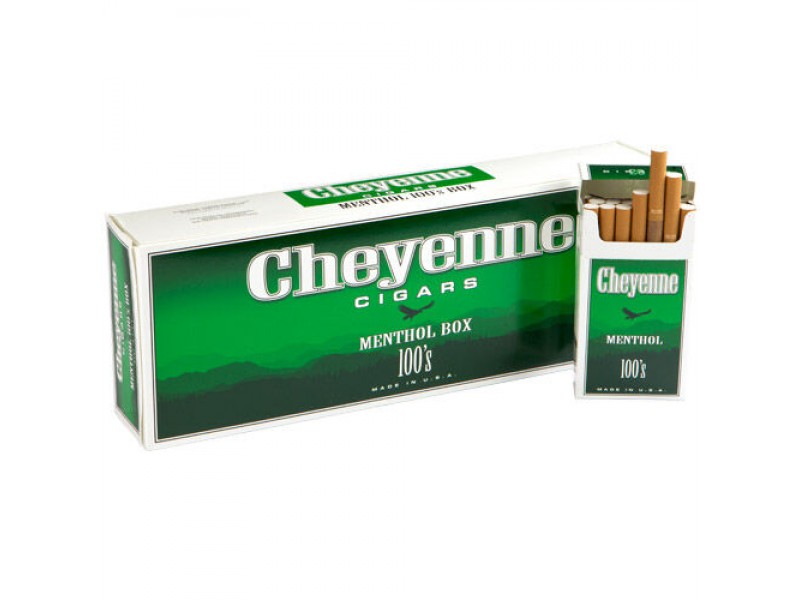 Cheyenne Filtered Cigars Menthol Machine Made Cigars | Buy Online at ...