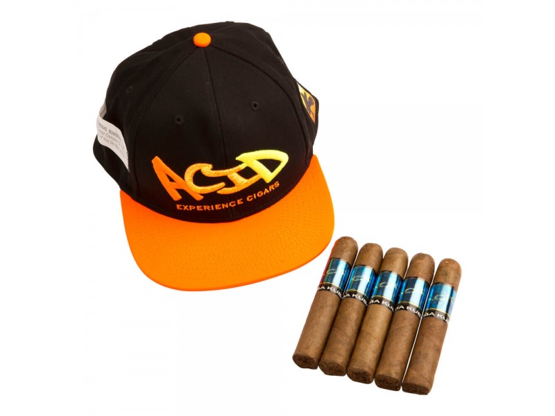 ACID 5-Pack & Hat Handmade Cigars | Buy Online at Discounted Pricing