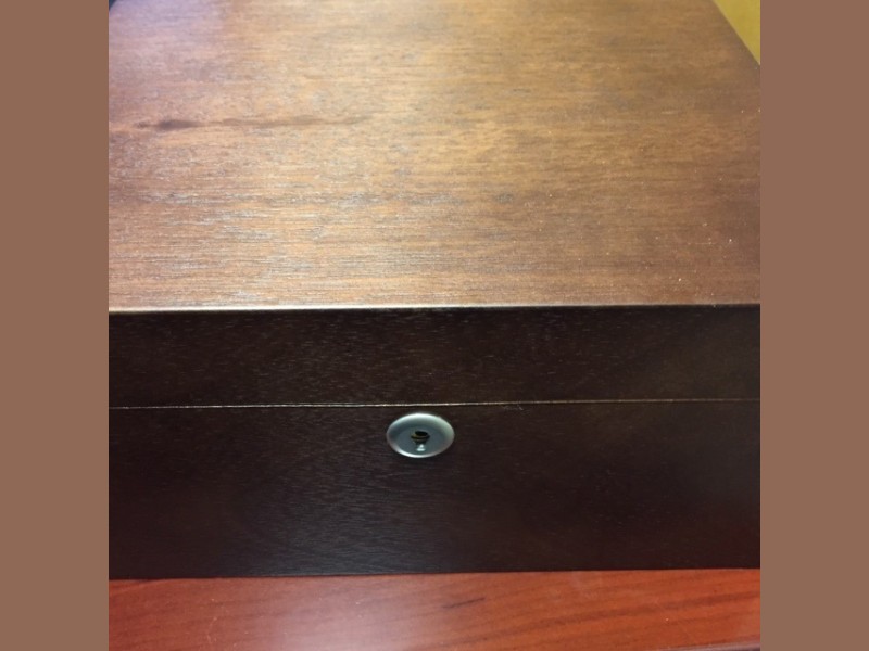 Cannabis Cachet Humidor Marijuana Stash Box with Jars & Storage