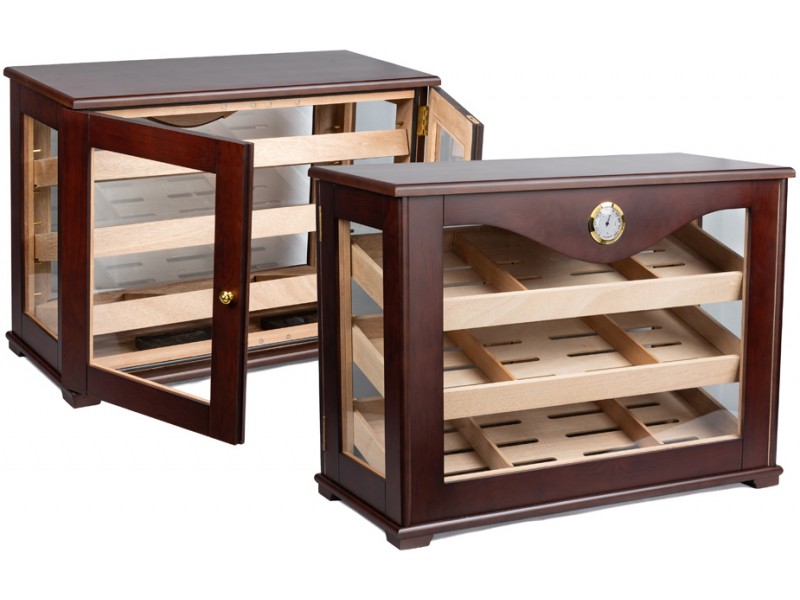 Bar Top Countertop Display Humidor for Commercial Use & Retail Cigar Shops