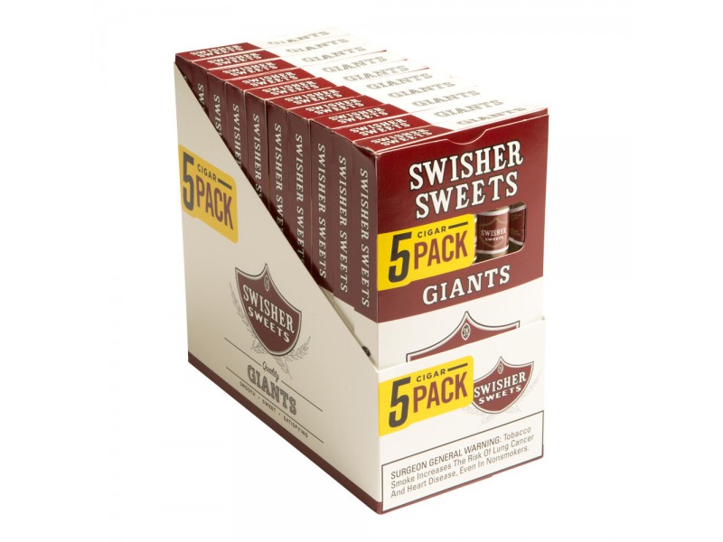 Swisher Sweets Giants Machine Made Cigars | Buy Online at Discounted ...