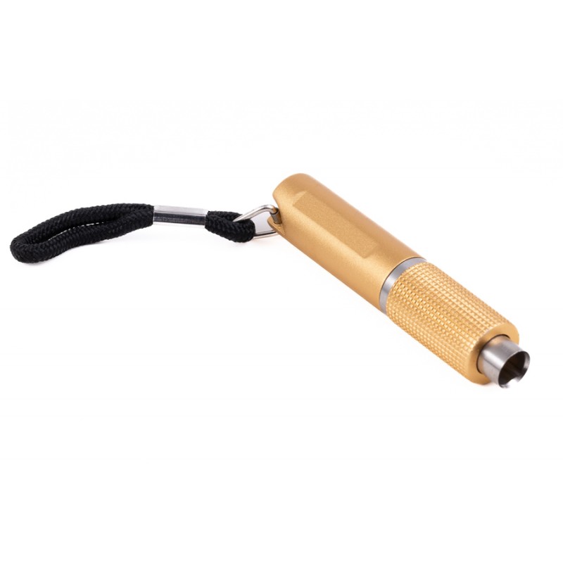 Gold Twist Action Cigar Punch Cutter | Premium Design