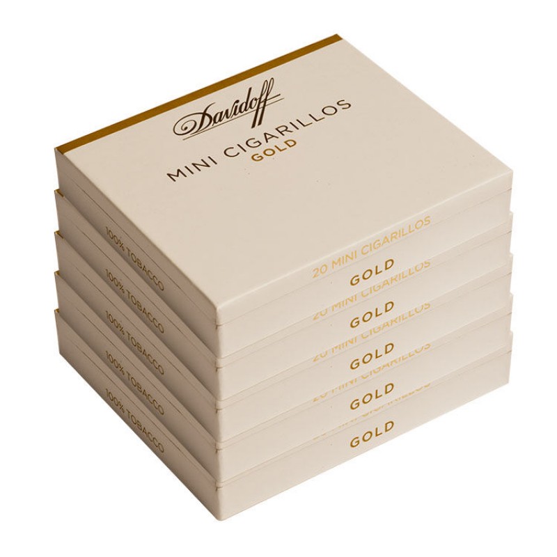 Davidoff Cigarillos and Small Cigars Mini Cigarillos Gold Handmade ...