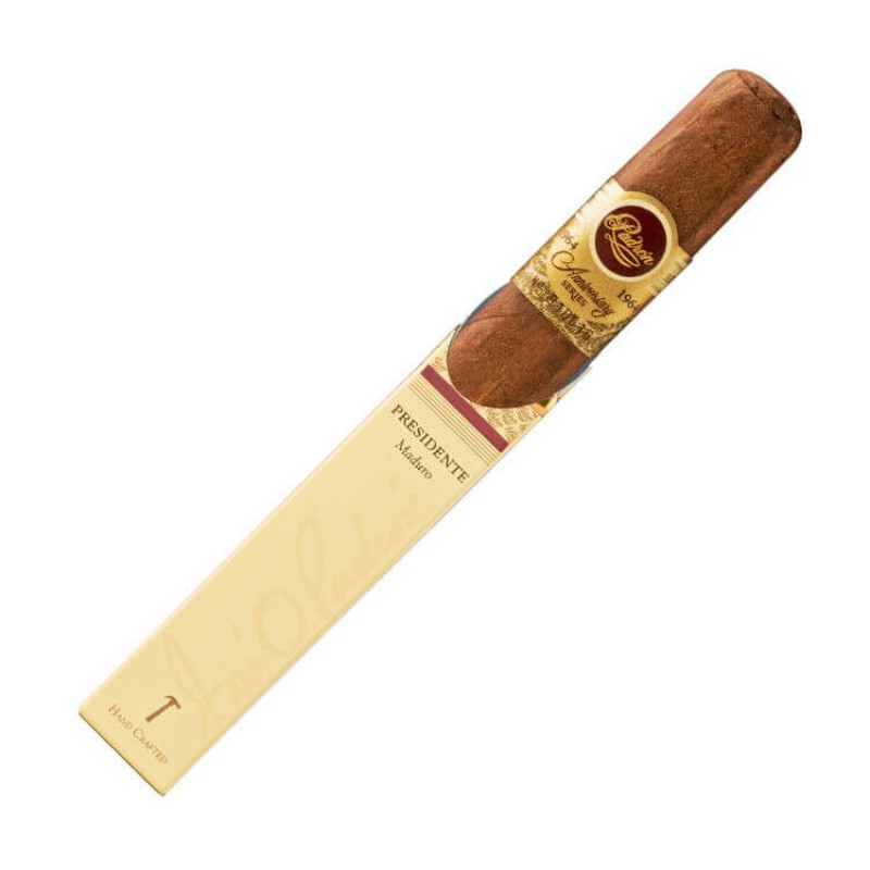 Padron 1964 Anniversary Series Presidente Tube Maduro Handmade Cigars ...