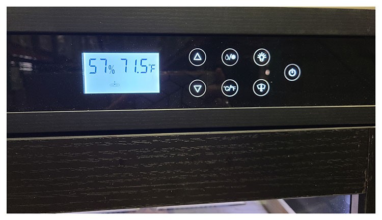 The Remington Lite IMPERFECT Cabinet Cigar Humidor