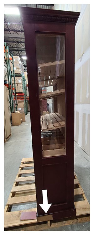 Saint Regis Imperfect Large Cabinet Humidor - Cigar Furniture