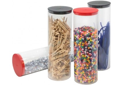 12" Storage Tubes | Tools, Screws, Nuts & Garage Organizer