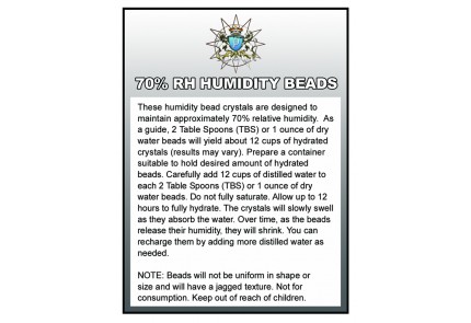 Humidity Beads for Humidors | Silica Gel Crystals