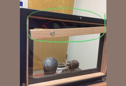 Fingerprint Biometric Lock Humidor SD1 (Imperfect) | Secure Cigar Storage