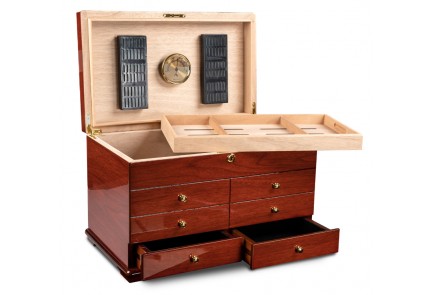 Shop Prestige Windsor Large Desktop Humidor with Drawers