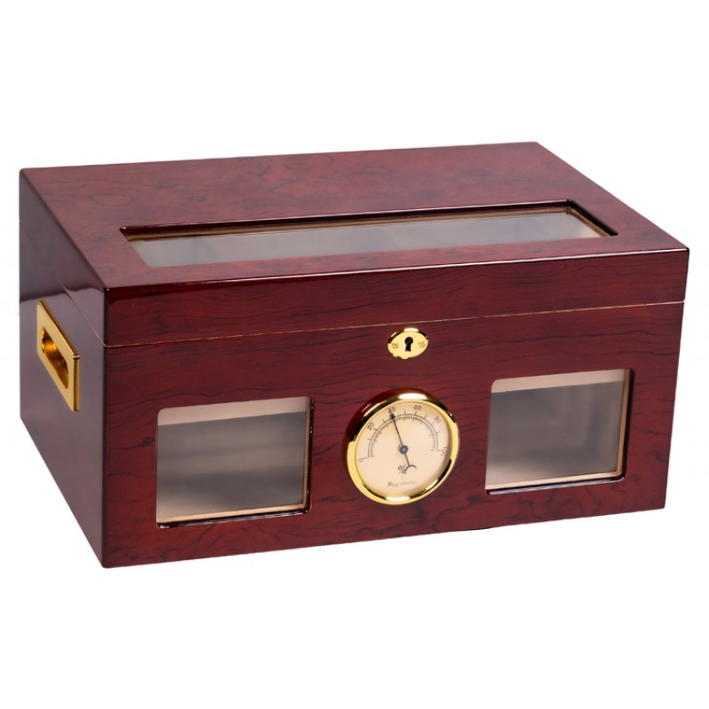 Buy Valencia Desktop Cigar Humidor w/ Digital Hygrometer