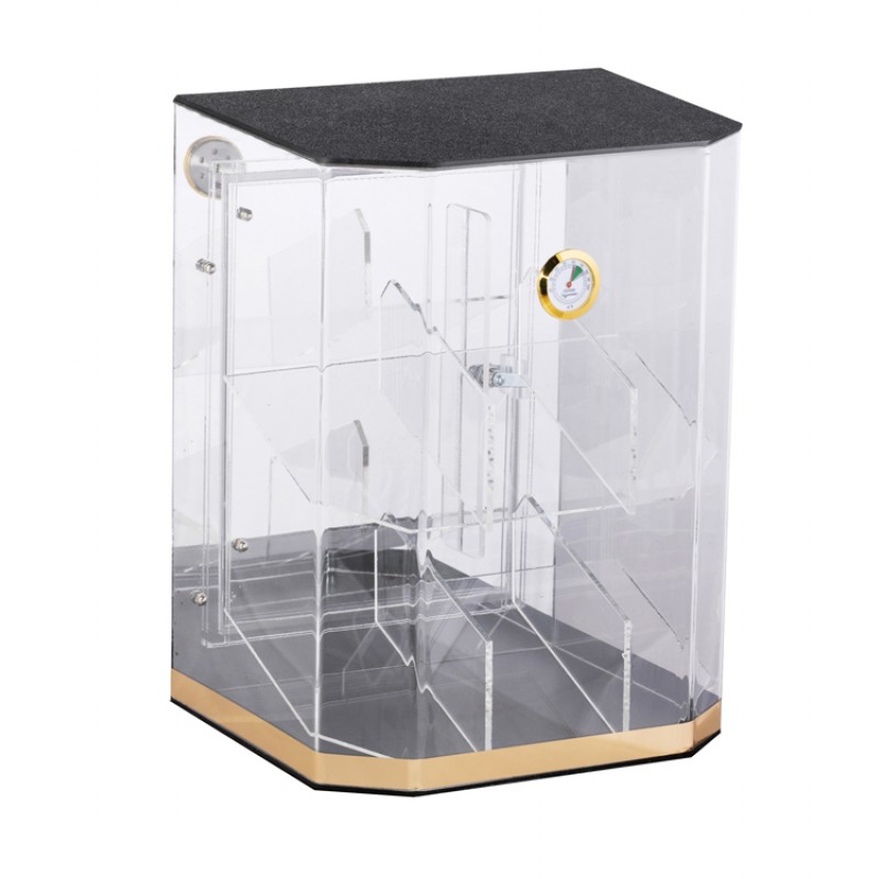 Buy Acrylic Cigar Humidors for Counter Top Display