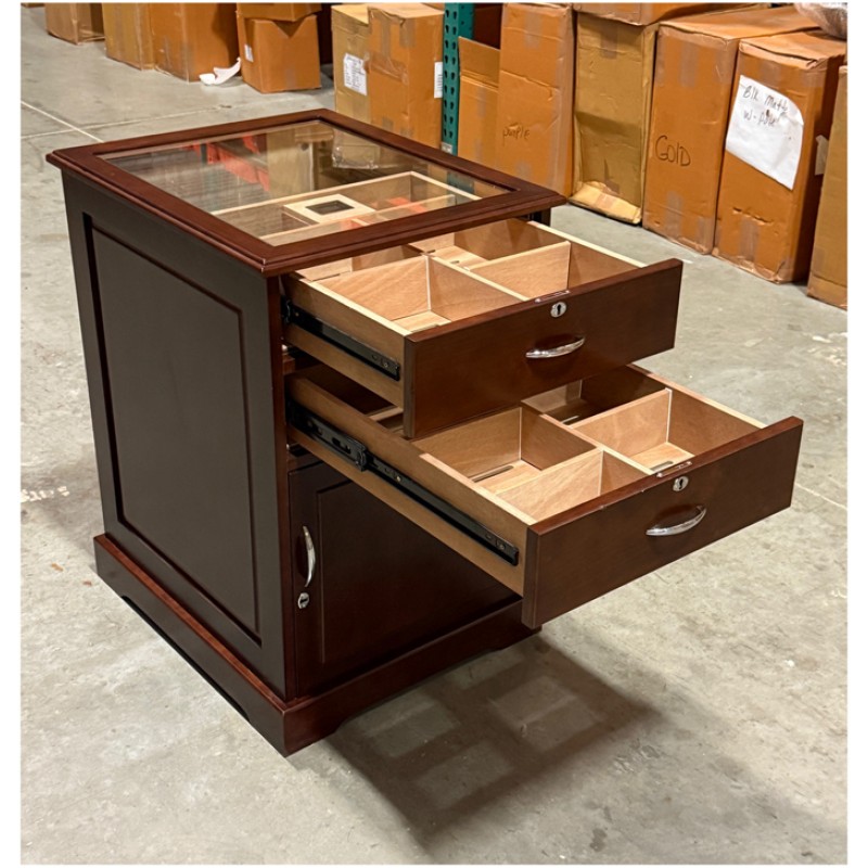 Cigar Humidor End Table - End Table Humidors