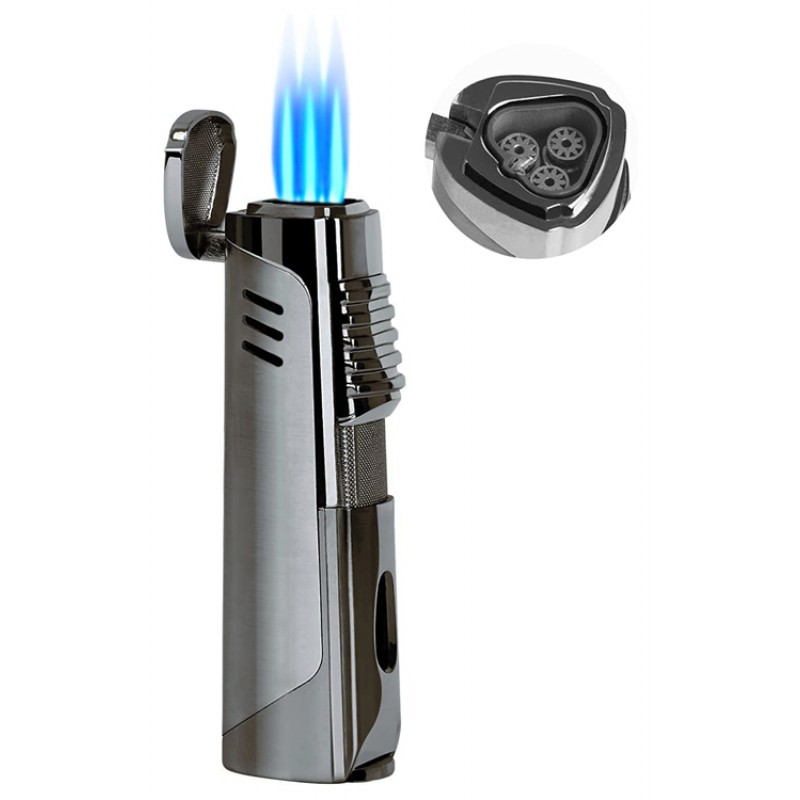 Modern Polished Cigar Lighter for Cigars - The Pinnacle