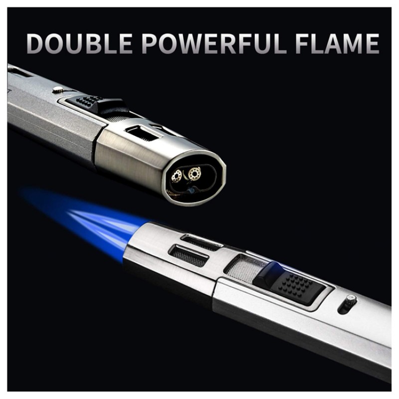 Partizan Dual-Flame Torch Lighter | Powerful Butane Dual Torch