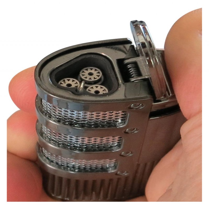 Supernova Triple Torch Lighter | Butane Windproof Cigar Lighter