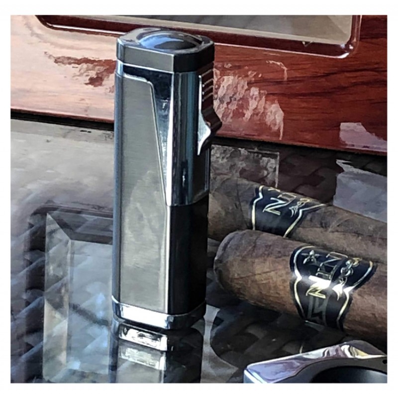 Typhoon Triple Torch Cigar Lighter and Cutter | 1st Class Humidors
