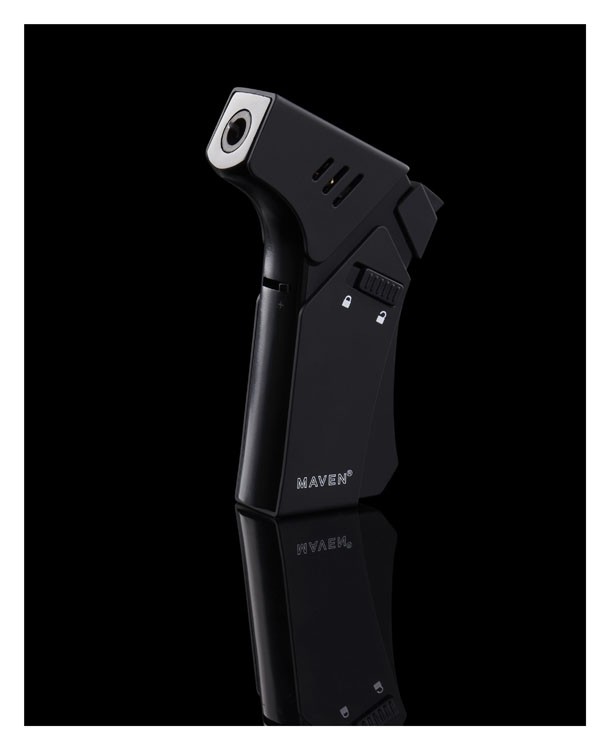 Buy Maven PRO Black Wind-Proof Jet Torch Lighter