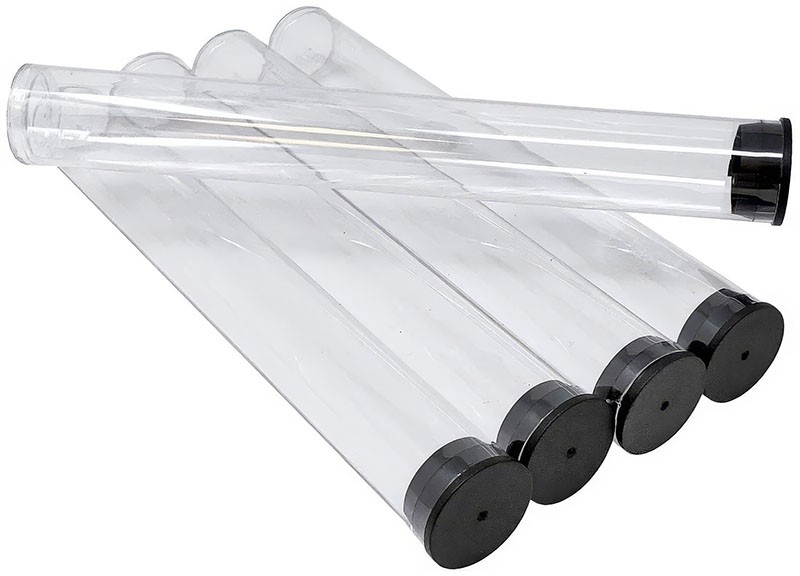 Plastic Storage Tube - Clear Cigar Tubes - Tubes for Storage