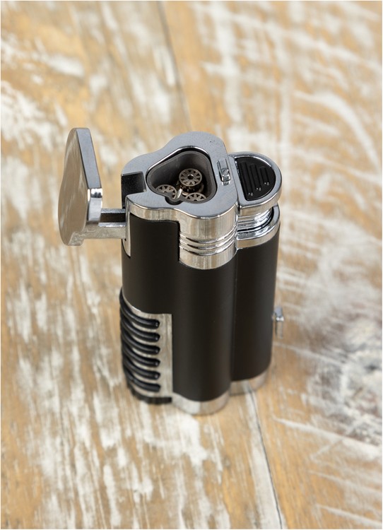 Cyclone Triple Laser Lighter + Bullet Cutter | 1st Class Humidors