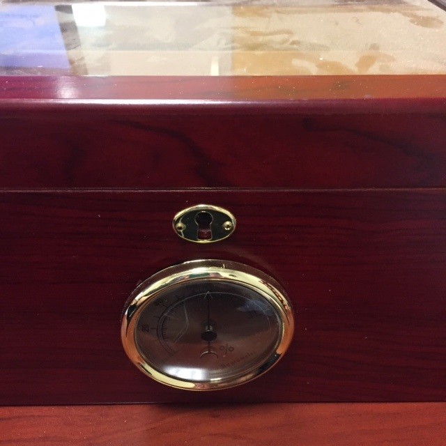 The Bally Cigar Humidor - Glass Top Humidors