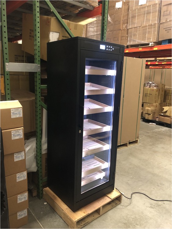 The Remington Lite IMPERFECT Cabinet Cigar Humidor