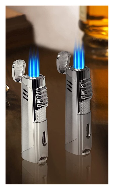 Modern Polished Cigar Lighter for Cigars - The Pinnacle