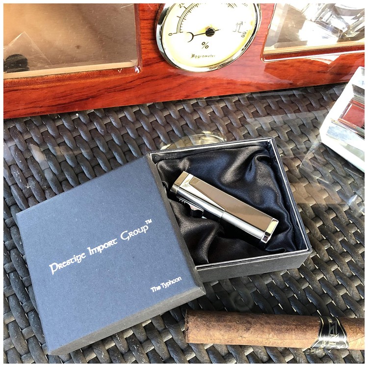 Typhoon Triple Torch Cigar Lighter and Cutter | 1st Class Humidors